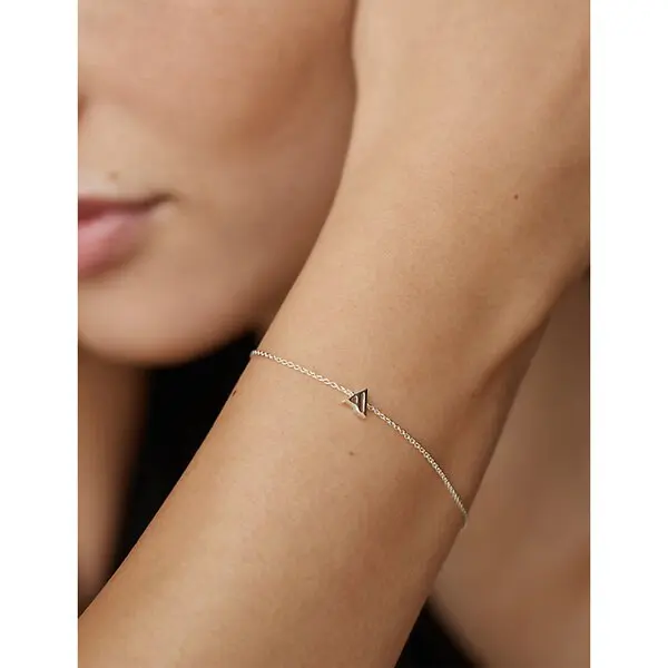 Monica Vinader Initial Chain Bracelet