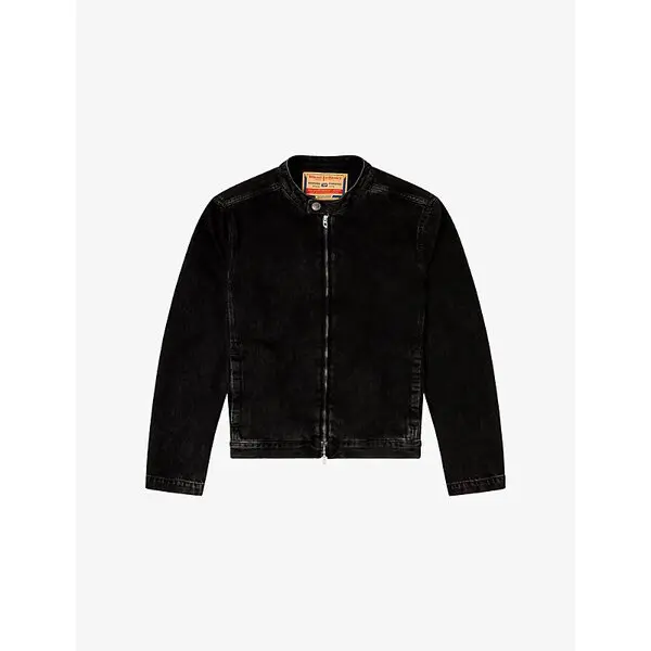 DIESEL® D-glory Branded Denim Jacket - 02