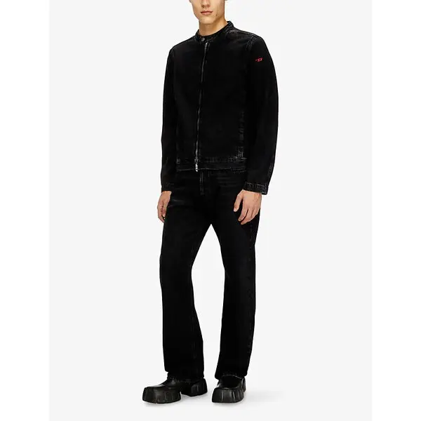 DIESEL® D-glory Branded Denim Jacket - 02