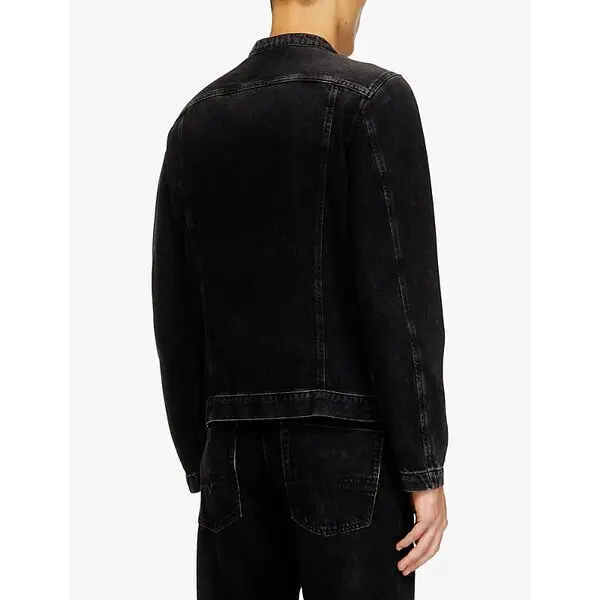 DIESEL® D-glory Branded Denim Jacket - 02