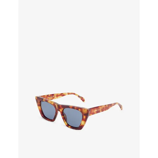 ANINE BING Paris Shell Angular Sunglasses