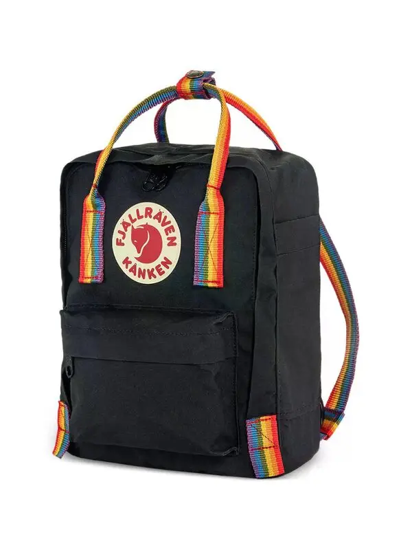 Fjallraven Rainbow Strap Backpack - Black
