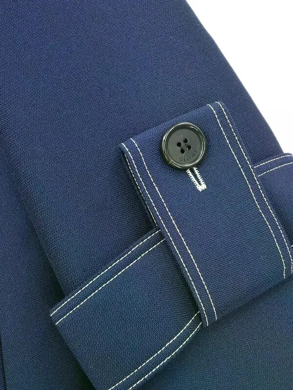 Celine 2010s Double-breasted Coat
