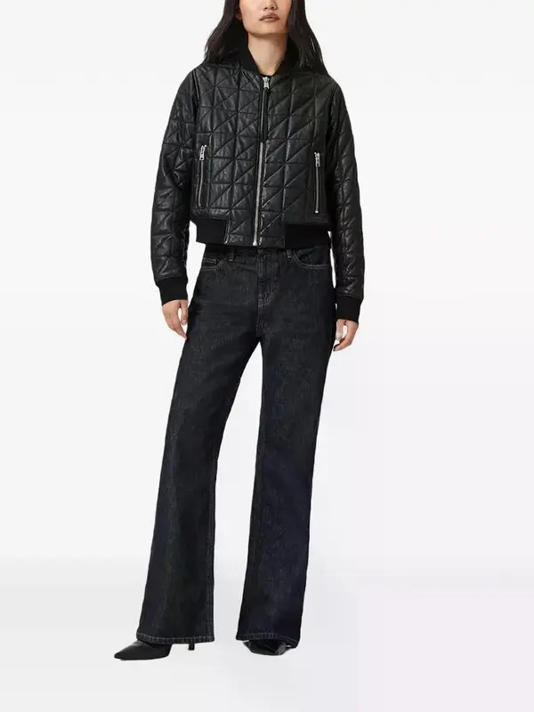 ALLSAINTS Carly Quilted Zip-up Jacket
