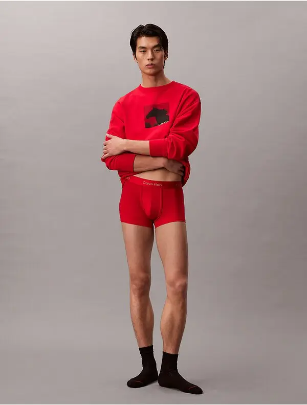Calvin Klein Lunar New Year Low Rise Trunk - Rouge