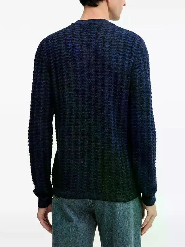 Armani Exchange Textured Crew Neck Sweater