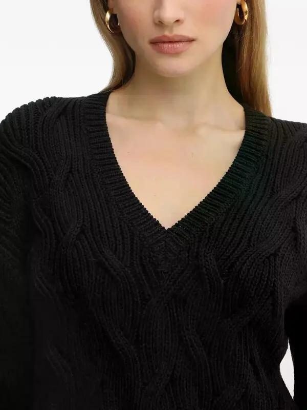 Armani Exchange Textured V-neck Sweater