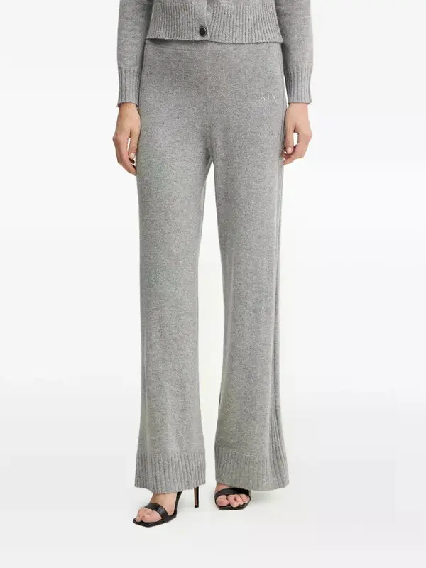 Armani Exchange Ribbed Logo Trousers