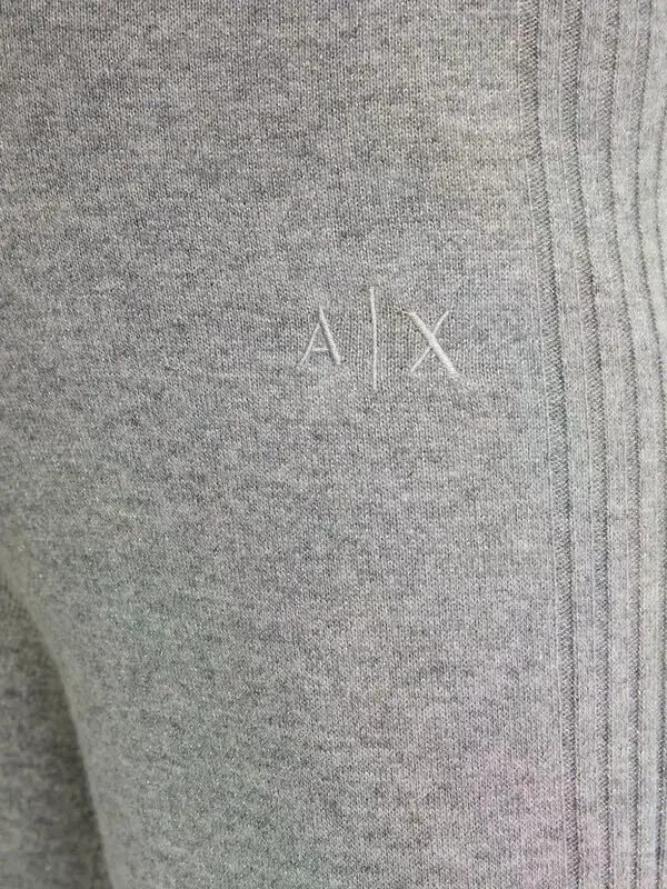 Armani Exchange Ribbed Logo Trousers
