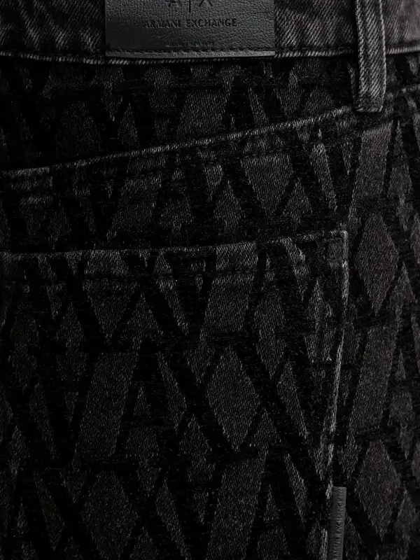 Armani Exchange Patterned Jeans