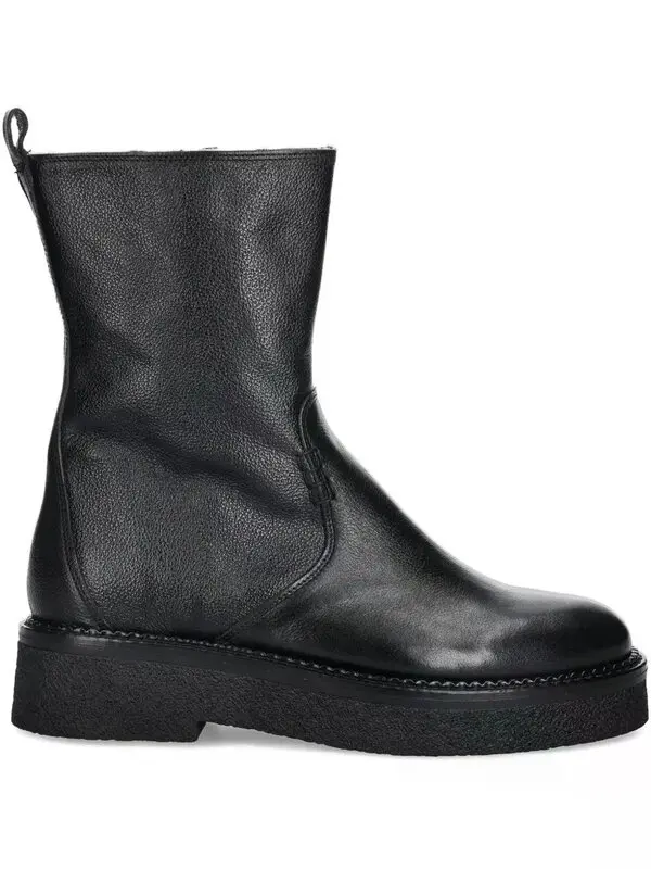 BILLI BI Zip-up Ankle Boots - Black