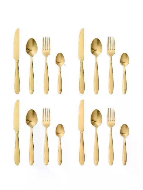 BLOOMINGVILLE Cutlery Set - Gold