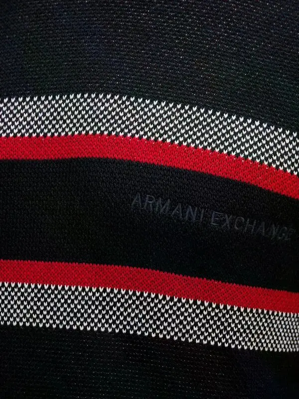 Armani Exchange Striped Crew-neck Sweater
