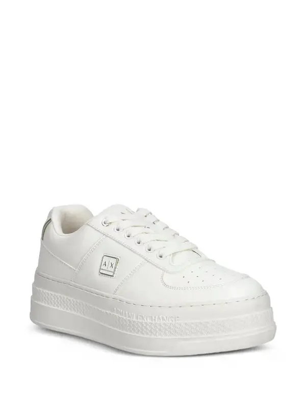 Armani Exchange Platform Sneakers