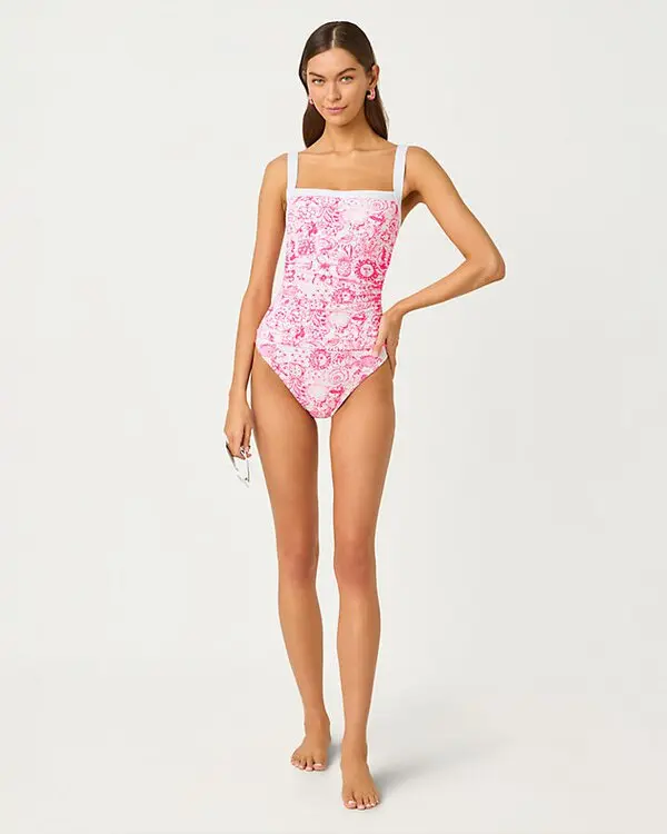 Lilly Pulitzer® Shirred One-piece Swimsuit