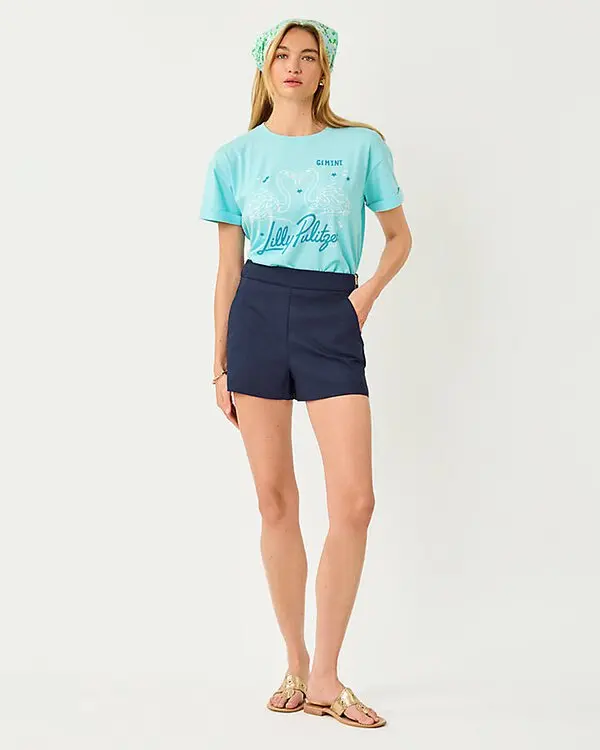 Lilly Pulitzer® Pisces Zodiac T-shirt - Multi Gemini Graphic