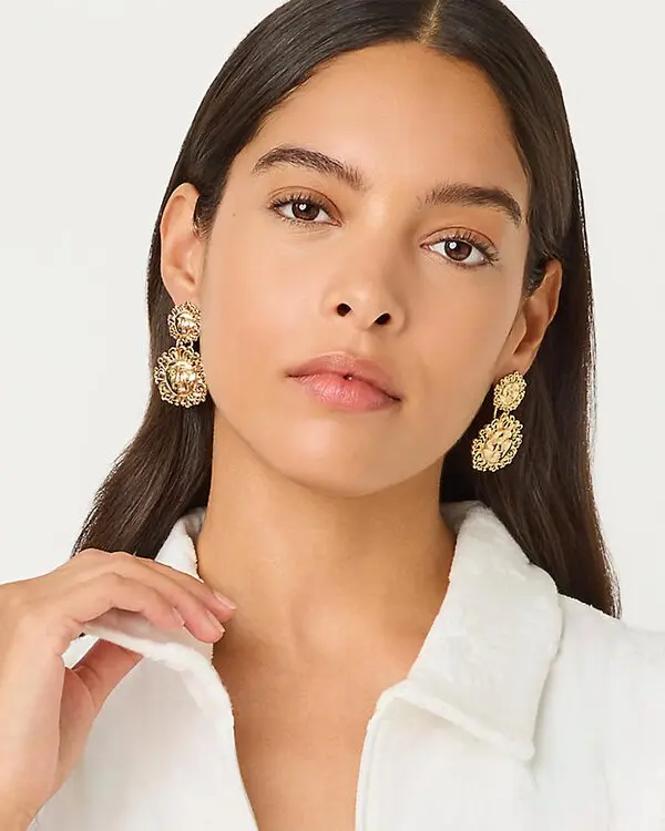 Lilly Pulitzer® Sun Motif Statement Earrings