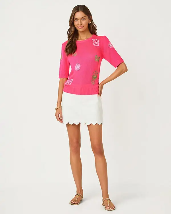 Lilly Pulitzer® Orton Embroidered Sweater