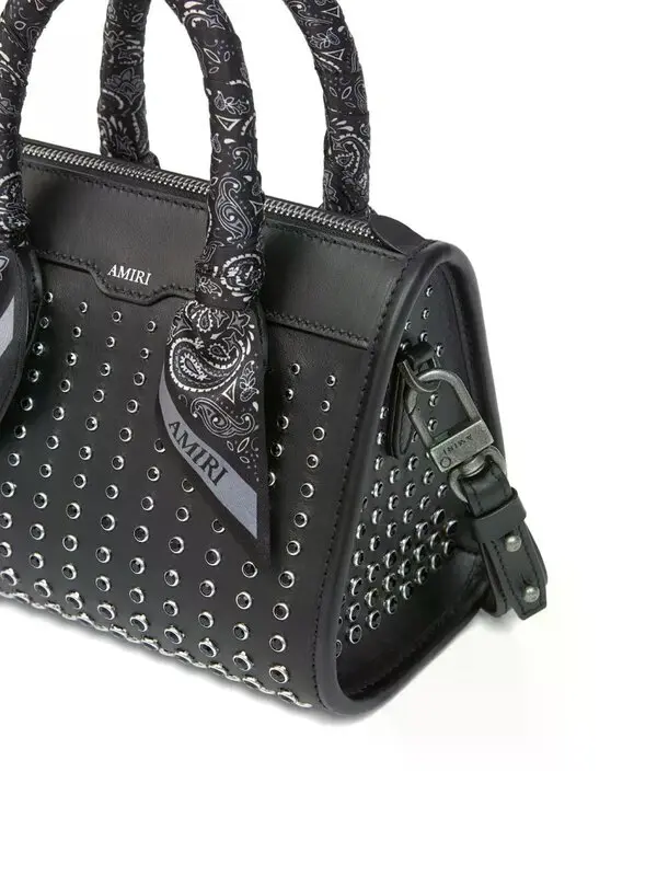 Amiri Studded Micro Satchel