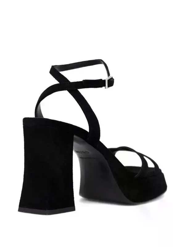 Hugo Heeled Suede Sandals