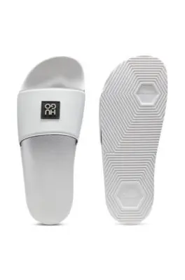 Hugo Slides With Stacked Logo Uppers