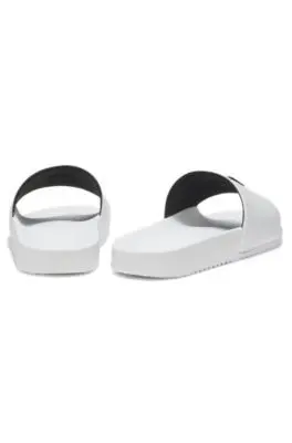 Hugo Slides With Stacked Logo Uppers