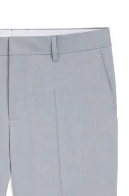 BOSS Slim-fit Patterned Trousers