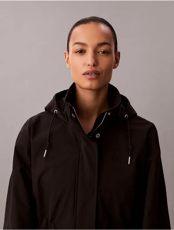 Calvin Klein Lightweight Tech Jacket - Black