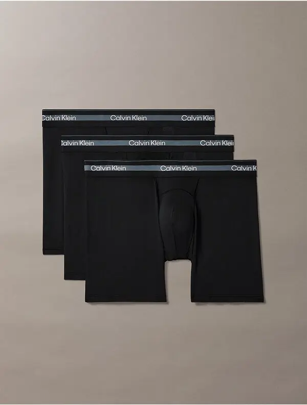 Calvin Klein Icon Active Mesh 3-pack Boxer Brief - Black