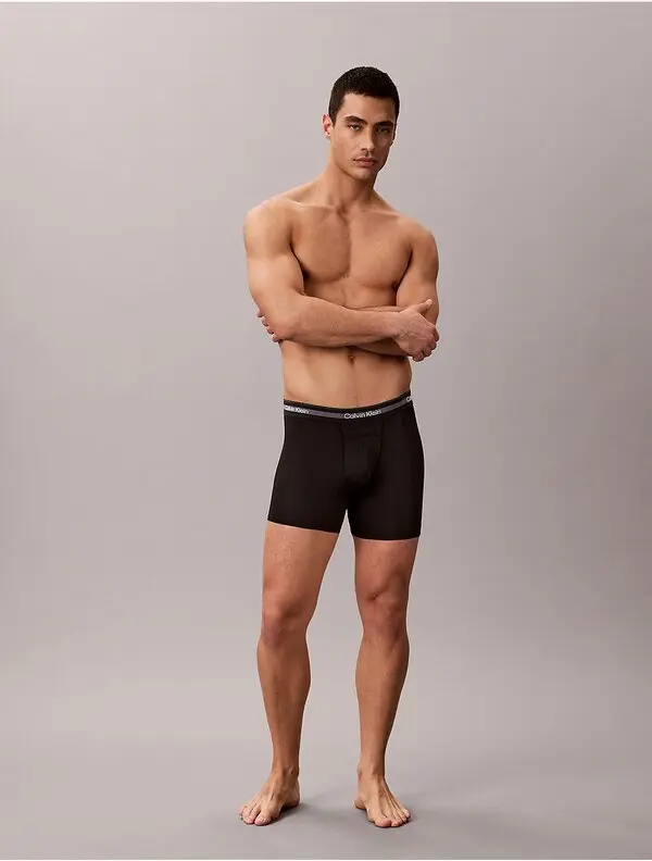 Calvin Klein Icon Active Mesh 3-pack Boxer Brief - Black