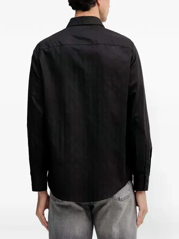 Armani Exchange Patterned Buttoned Shirt