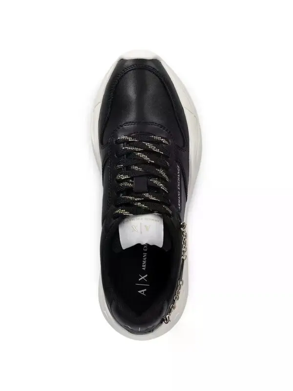 Armani Exchange Chain-embellished Trainers