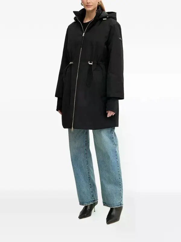 Armani Exchange Hooded Coat With Drawstring