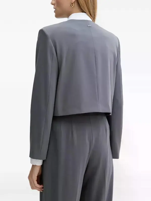 Armani Exchange Button Cropped Jacket