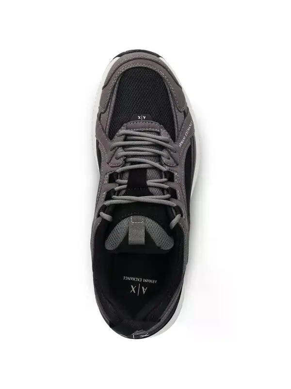 Armani Exchange Panelled Lace-up Sneakers