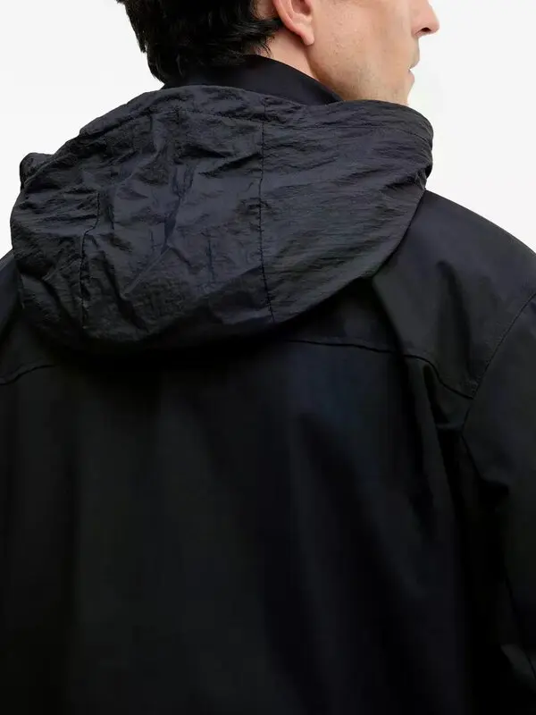 Armani Exchange Dark Hooded Jacket