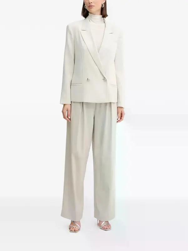 Armani Exchange Double-breasted Blazer - Neutrals