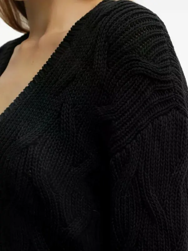 Armani Exchange Textured V-neck Sweater