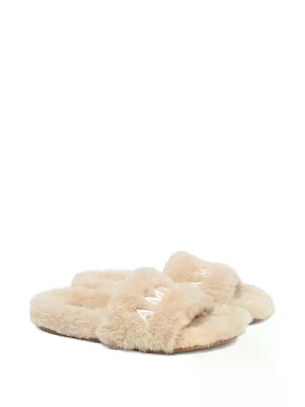 Amiri Logo-embroidered Slippers