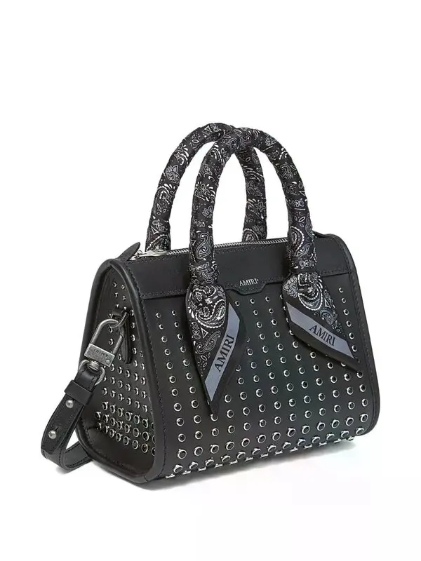 Amiri Stud Micro Triangle Satchel Bag