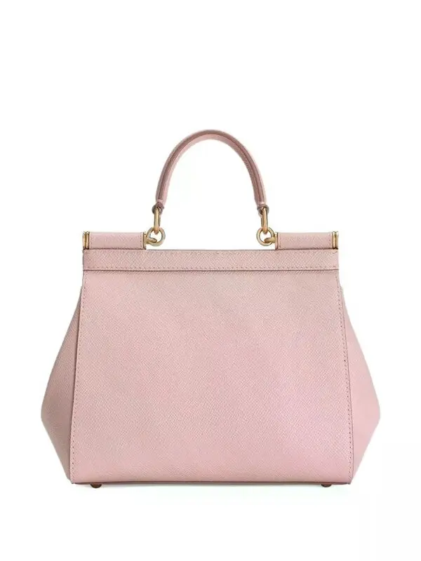 Dolce & Gabbana Dauphine Calfskin Small Sicily Handbag - Pink