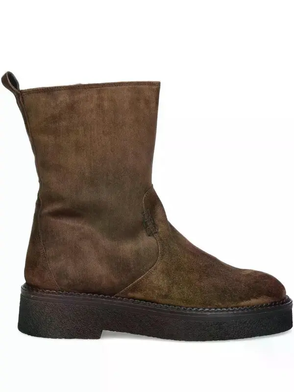 BILLI BI Zip-up Ankle Boots With Platform Sole
