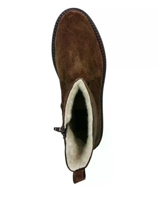 BILLI BI Zip-up Ankle Boots With Platform Sole