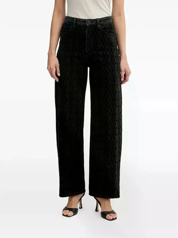 Armani Exchange Patterned Jeans