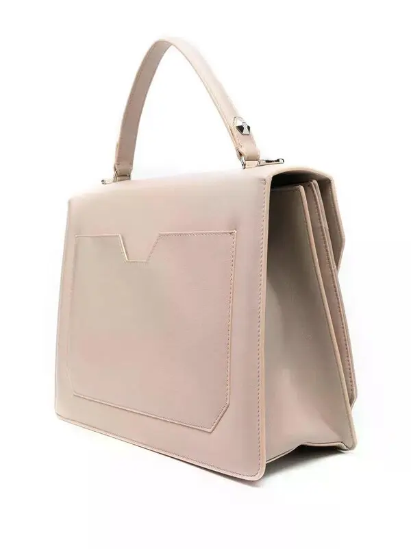 Philipp Plein Quilted Leather Top-handle Bag