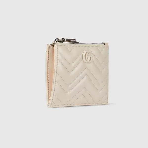 Gucci Gg Marmont Zip Key Pouch