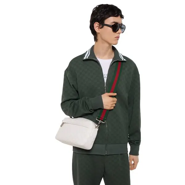 Gucci Gg Canvas Crossbody Bag