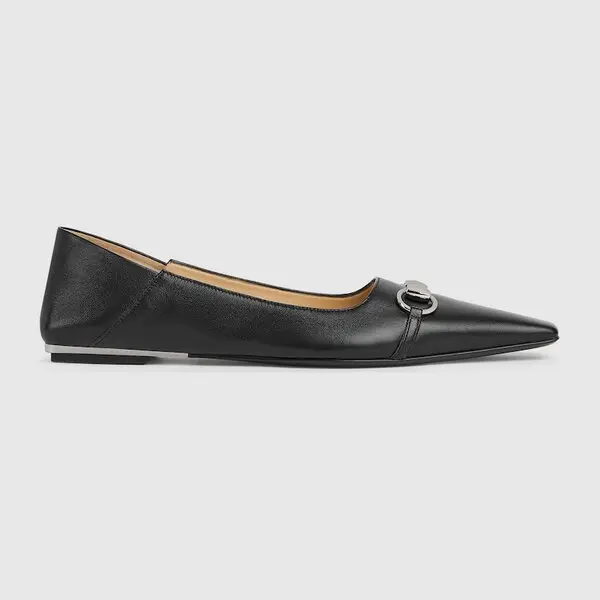 Gucci S Vittoria Ballerina - Black