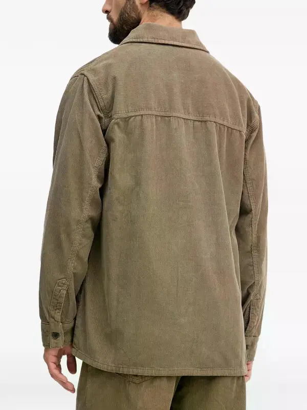 Armani Exchange Patch-pocket Corduroy Shirt