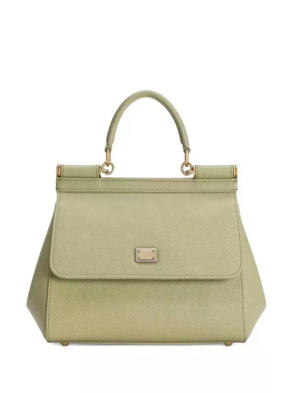Dolce & Gabbana Small Sicily Tote Bag - Green